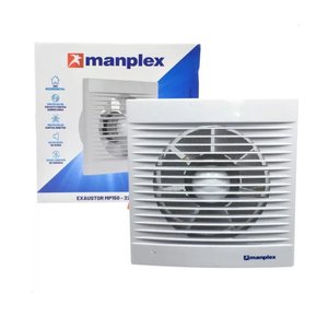 Exaustor Residencial 150MM Manplex Cor Branca Casa fORTE